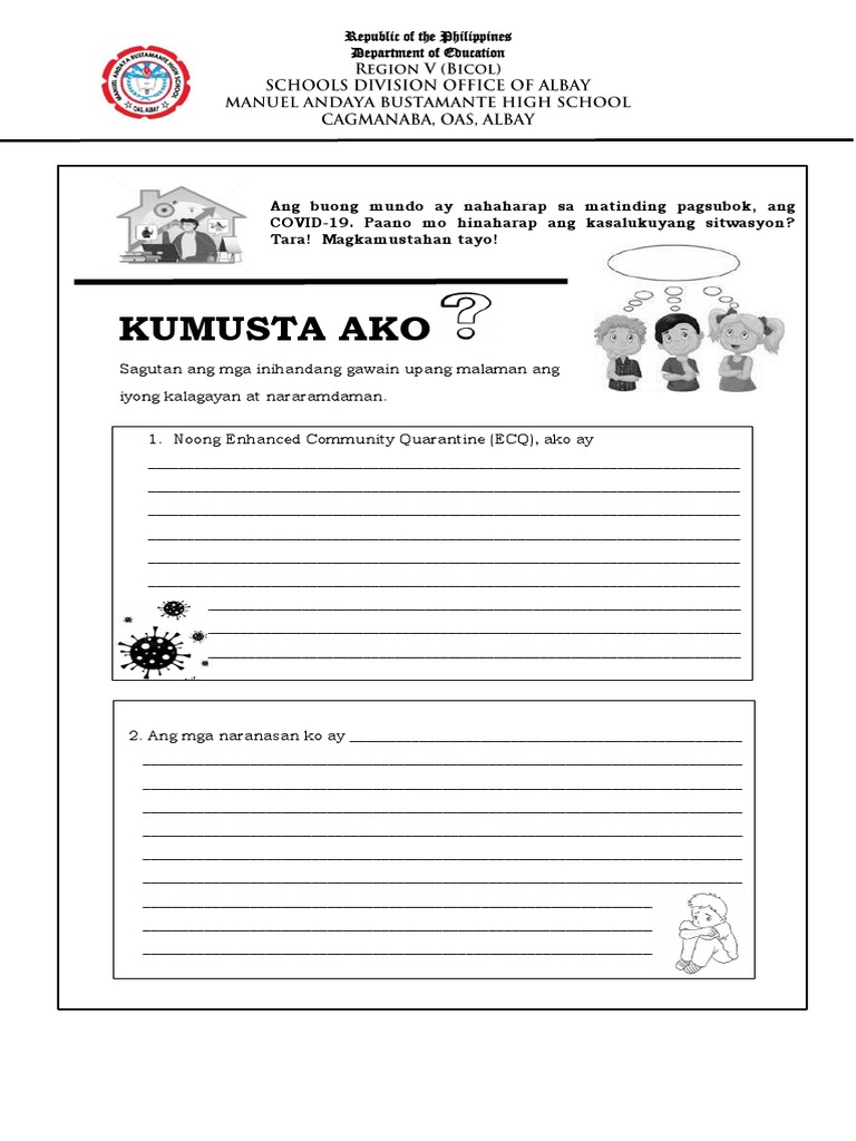 PFA Activity Sheet | PDF
