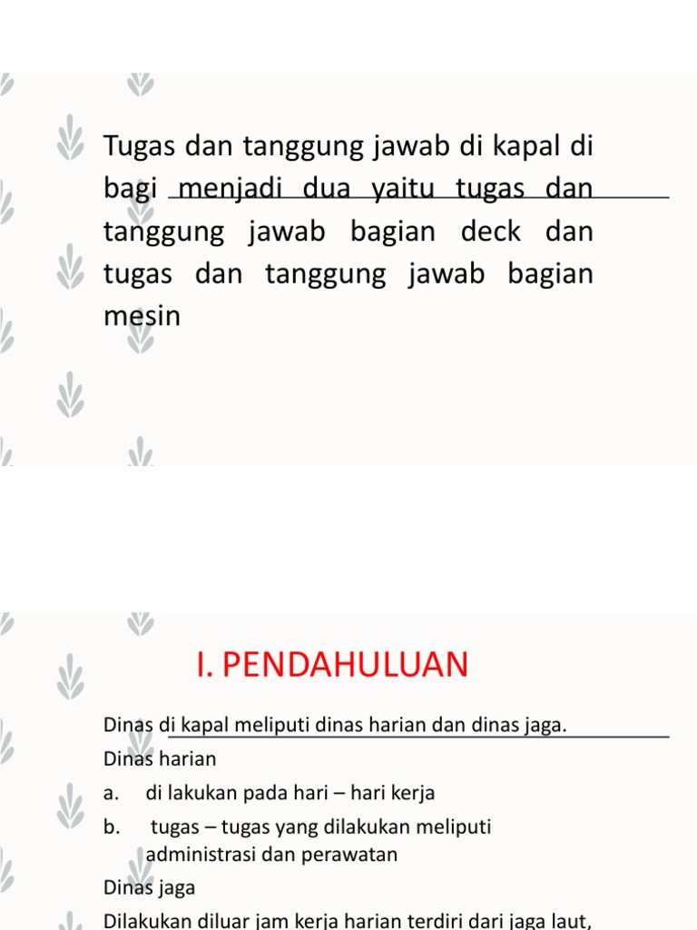 Dinas Jaga | PDF