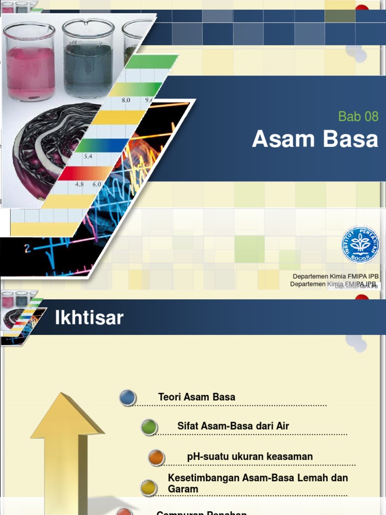 Bab 08 Asam Basa Rev Genap 19-20 | PDF