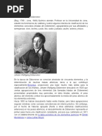 Biografía de Jeremías Benjamin Richter | PDF | Tabla periódica | Átomos