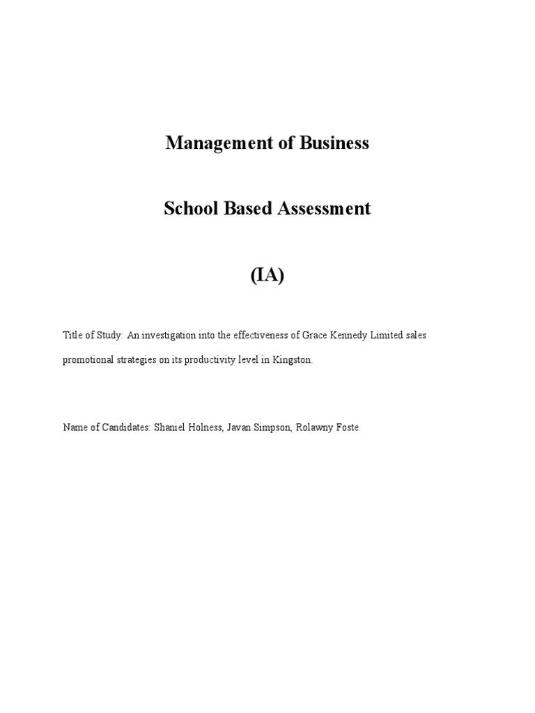 Mob Ia | PDF | Questionnaire | Business