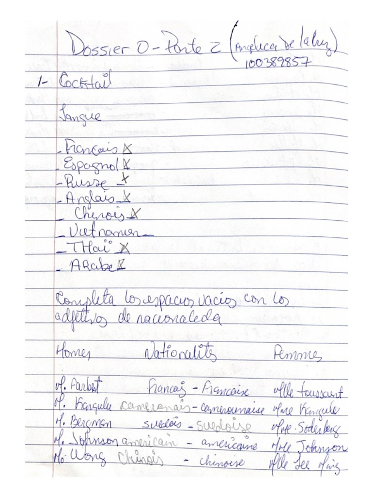 Tarea Dossier 0 | PDF