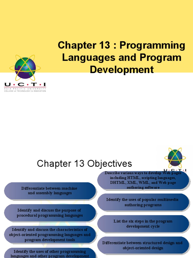 Chapter13 - Programming Languages and Program Development | PDF | Object Oriented Programming ...