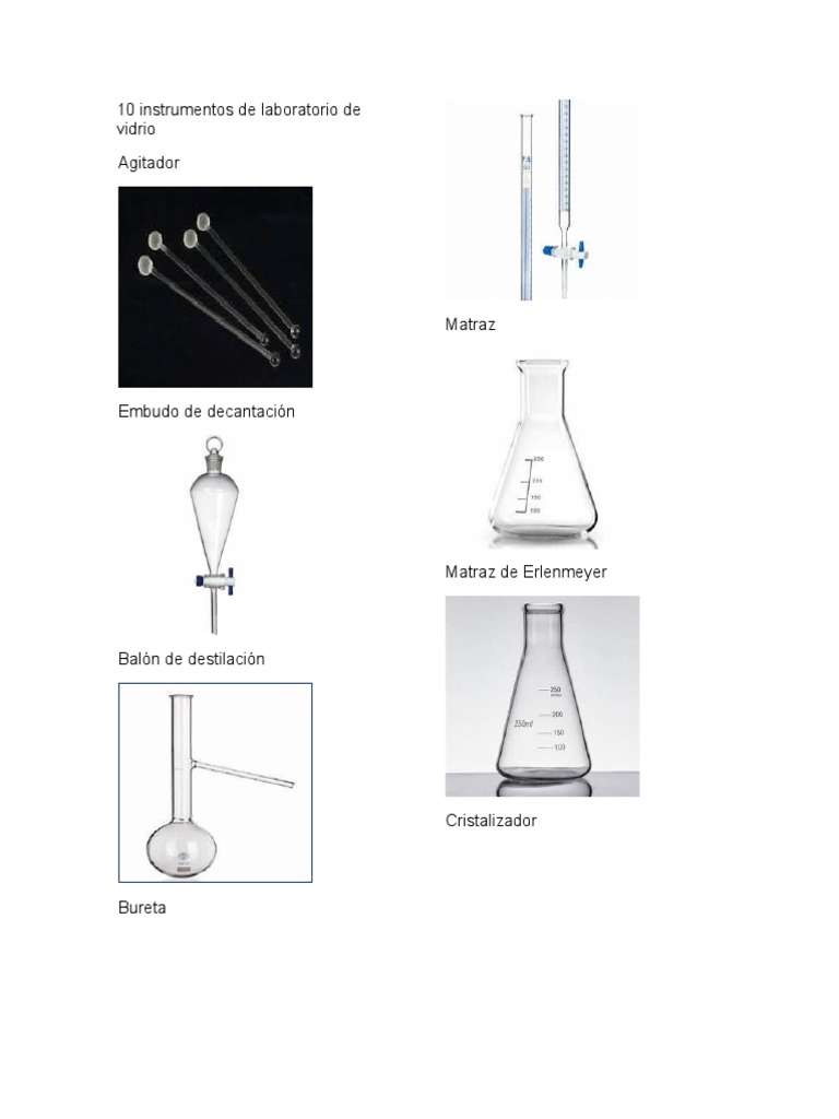 10 Instrumentos de Laboratorio | PDF