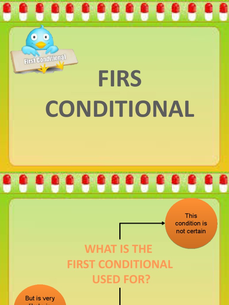 Firs Conditional | PDF