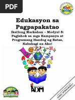 ESP6 Q3 Module-5 | PDF