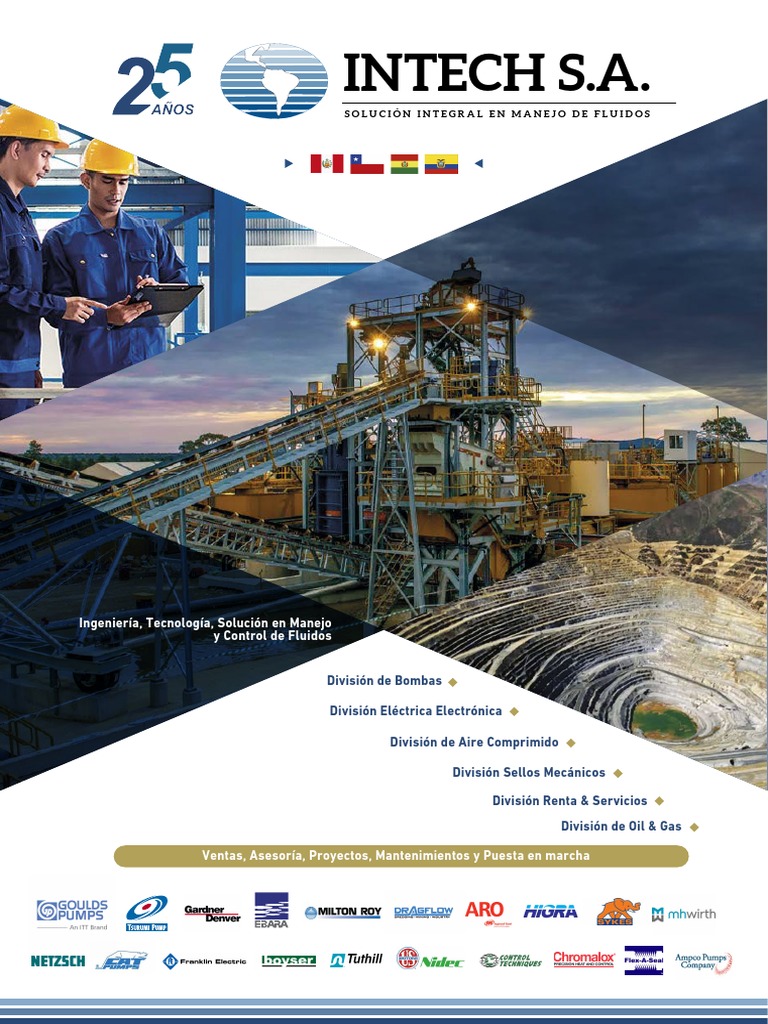 Brochure Intech | PDF | Bomba | Acero
