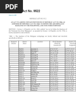 RA 9522 of 2009 | PDF | Legal Documents | Justice