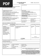 BL Draft | PDF | Bill Of Lading | Cargo