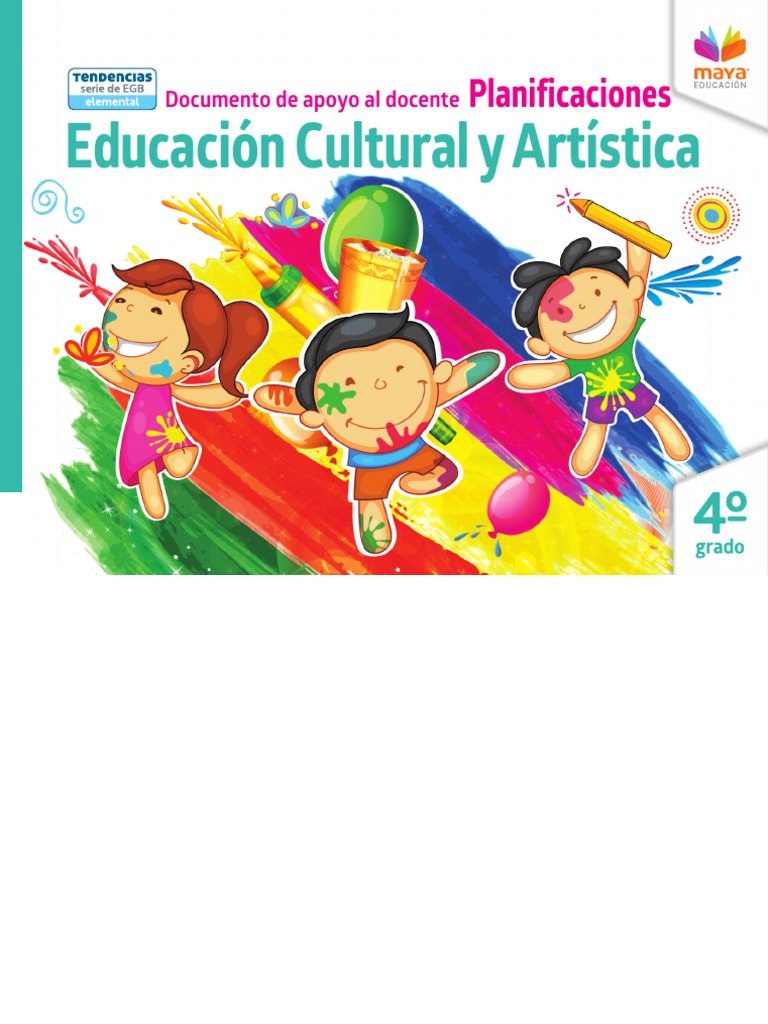 Eca 4 Egb Planificaciones | PDF | Dibujo | Papel