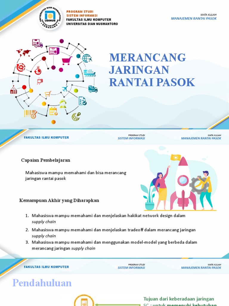 4,5 Konfigurasi Jaringan Rantai Pasok | PDF