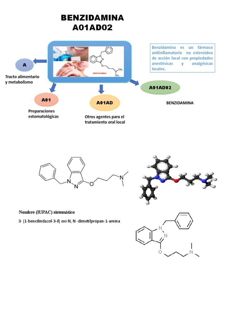 Benzidamida | PDF