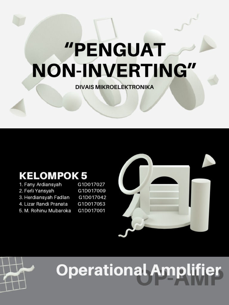 Penguat Non Inverting | PDF