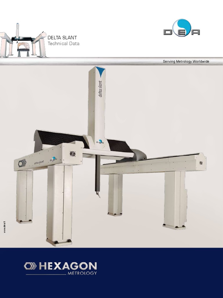 DEA DELTA SLANT Data Sheet en | PDF | Metrology | Teaching Mathematics