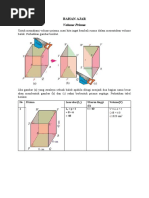 Rumus Volume Prisma Segi Enam | PDF