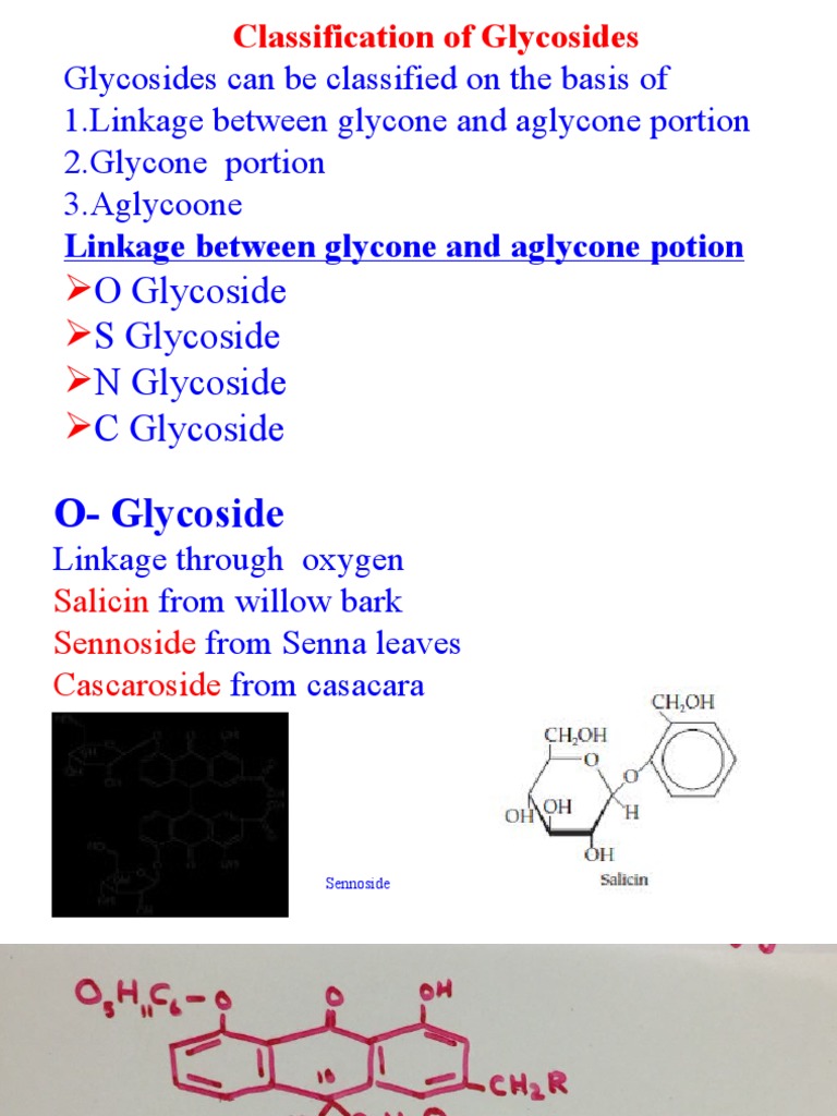 0 Classification of Glycoside | PDF