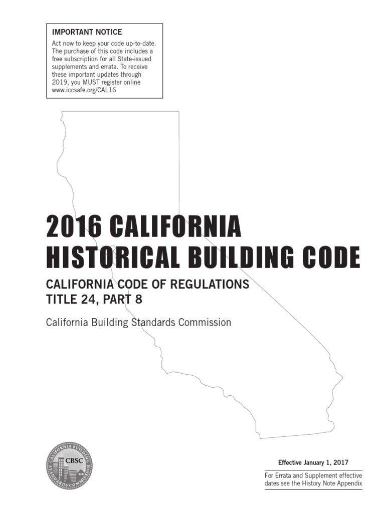 2016 CHBC Titlte 8 | PDF | Building Code | Hazards