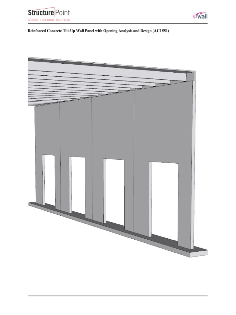 Tilt-Up Wall Panel Design Insights | PDF | Bending | Concrete