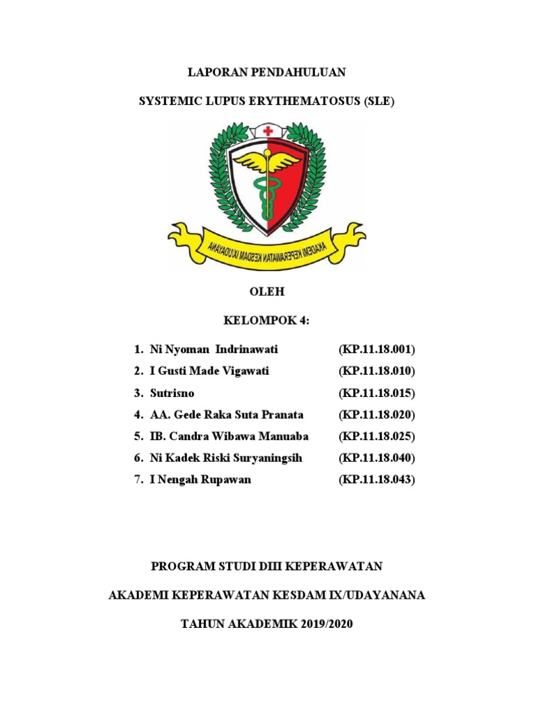 SLE pada Anak: Definisi dan Faktor Risiko | PDF