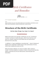 Authentication of The Birth Certificate Steps | PDF | Birth Certificate