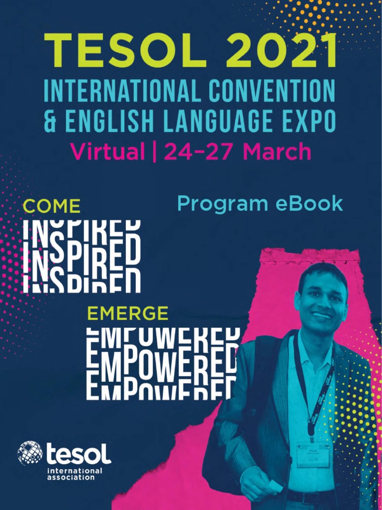 Tesol 2021 Program Book Final | Download Free PDF | English As A Second ...