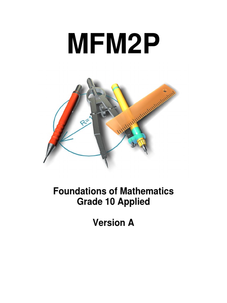 MFM2P - Unit 1 - Version A | PDF | Triangle | Sine