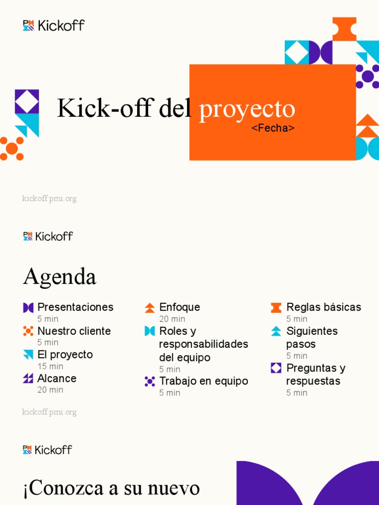 Agenda Completa para Kick-off de Proyecto | PDF | Business