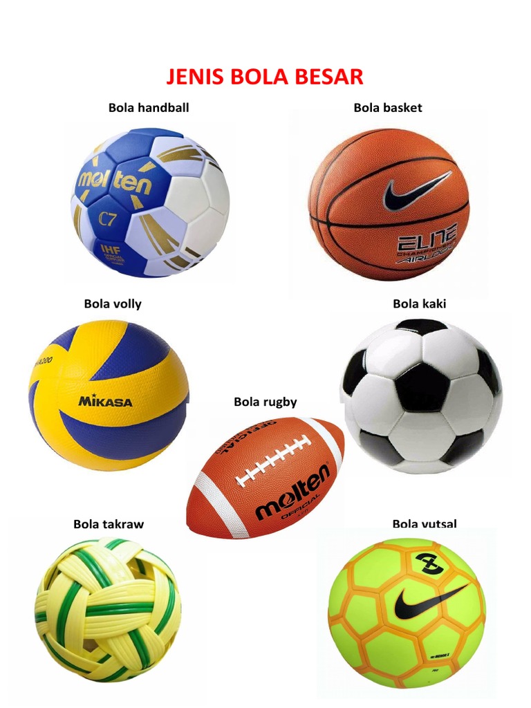 Jenis-Jenis Bola Besar dan Permainannya | PDF