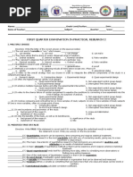 Pre Test Practical Research 2 | PDF | Quantitative Research ...