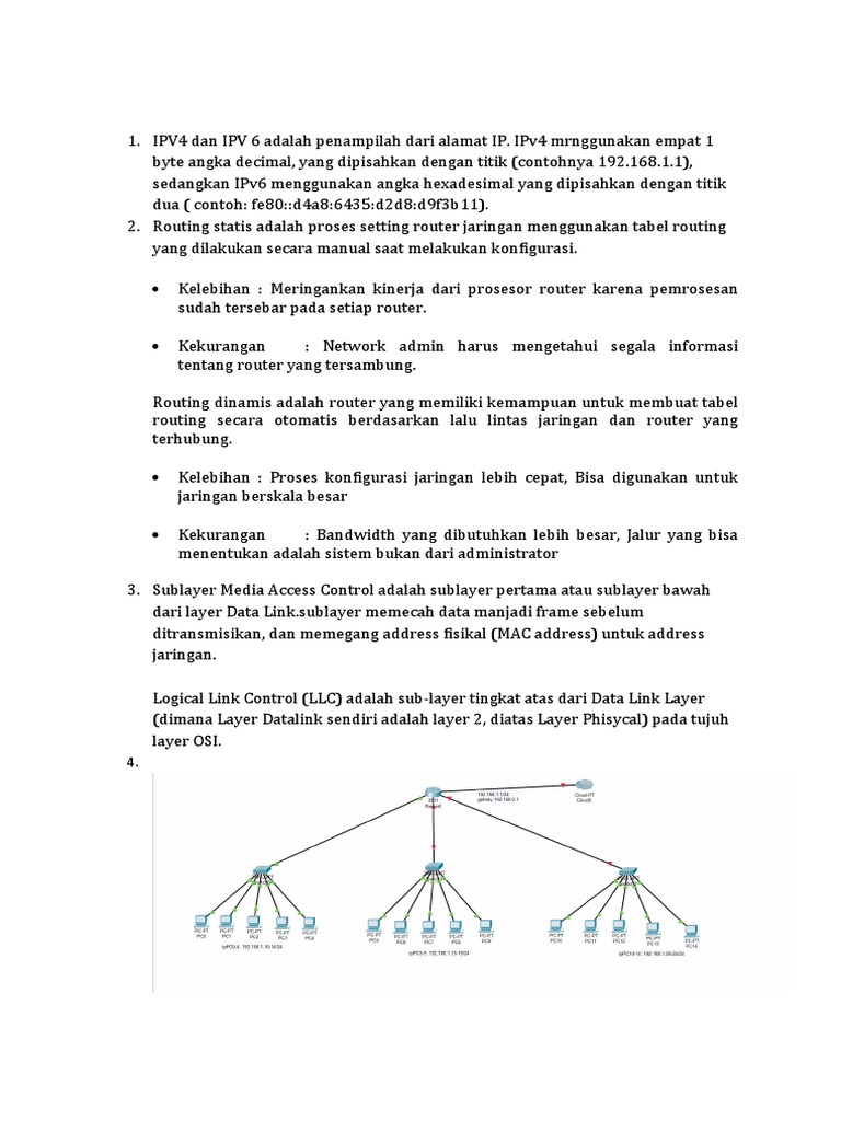 IPV4 Dan IPV 6 Adalah Penampilah Dari Alamat IP | PDF