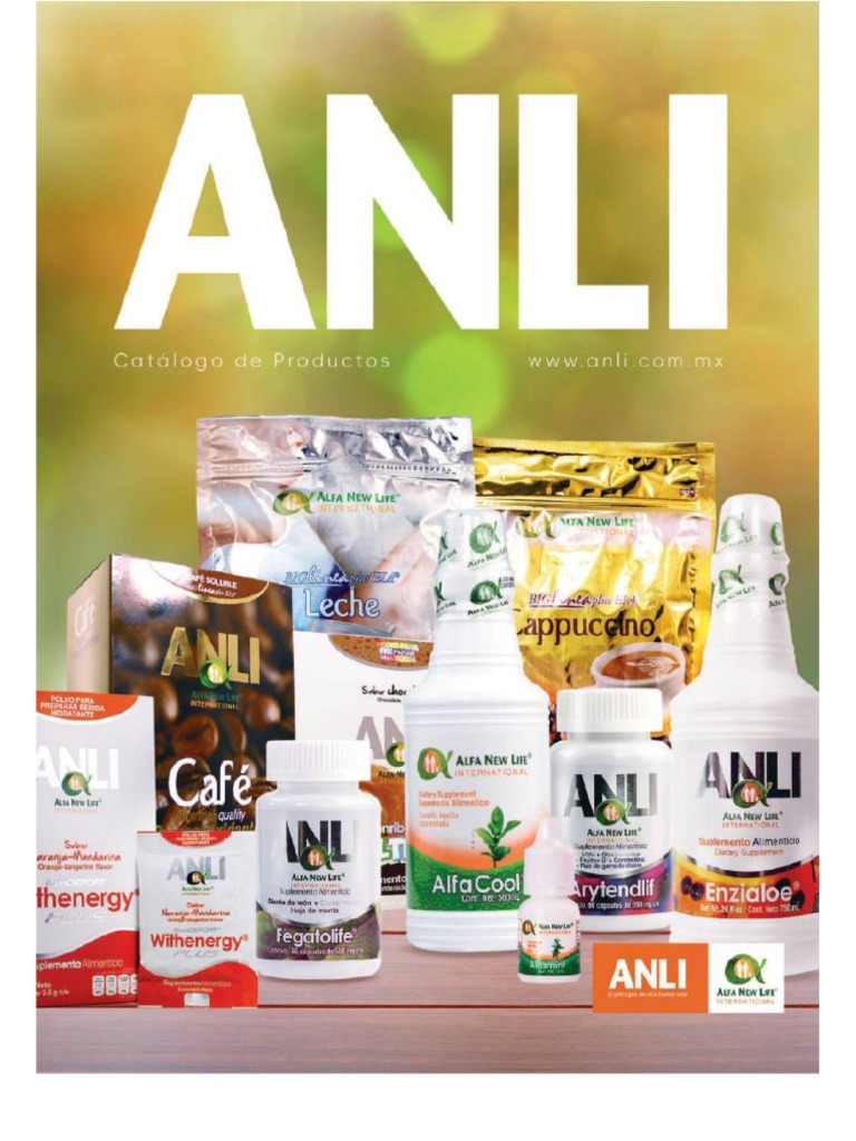 Catálogo de Productos ANLI | PDF