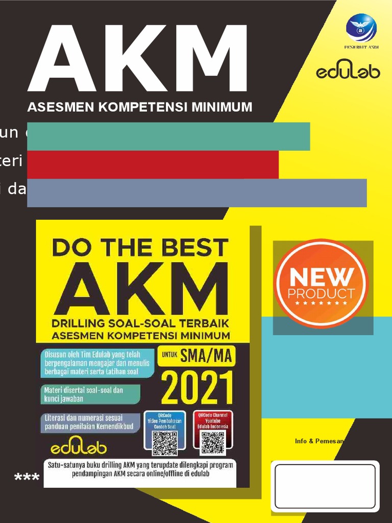 Buku AKM dan Harga Edulab | PDF