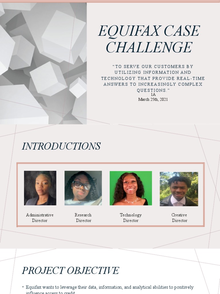 Equifax Case Study | PDF