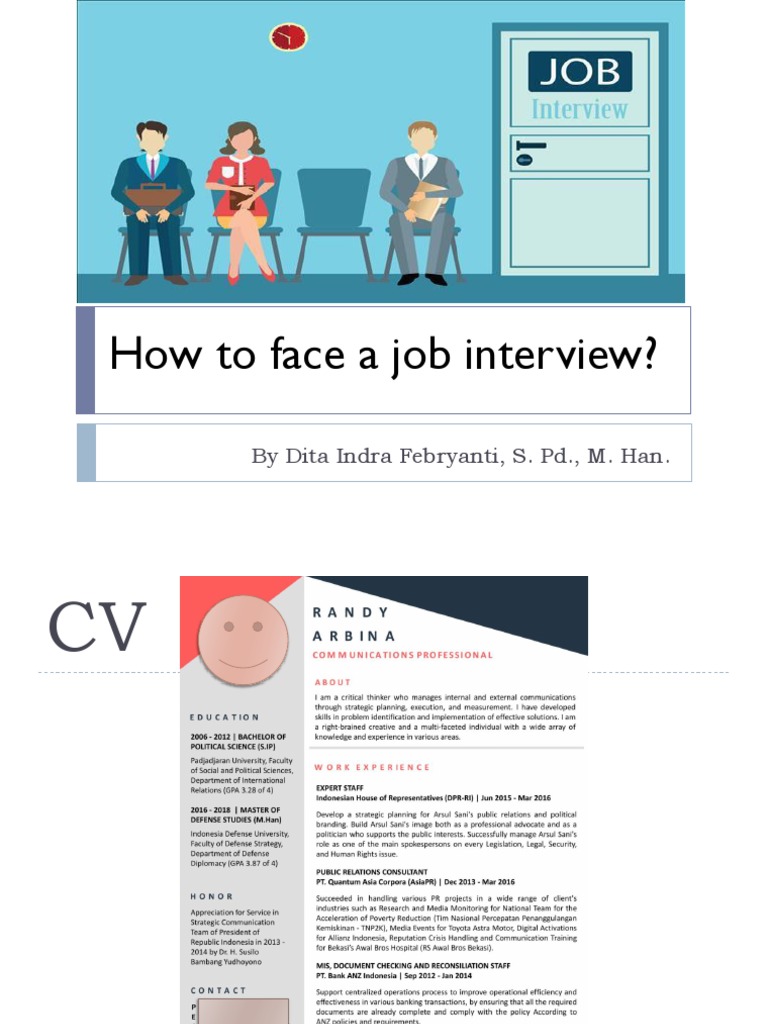How To Face A Job Interview | PDF | Job Interview | Leadership