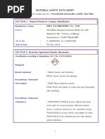MSDS - Omo Powder Detergent | PDF | Toxicity | Personal Protective ...
