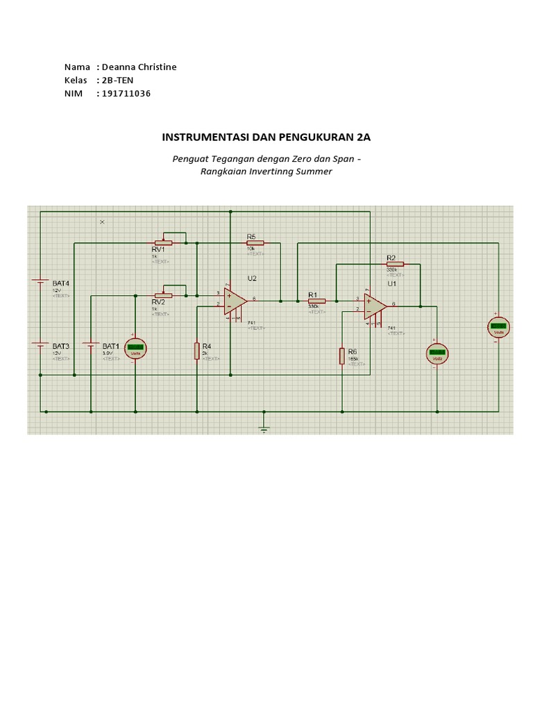 2BTEN - Deanna Christine - 191711036 - Tugas Pendahuluan - Penguat ...