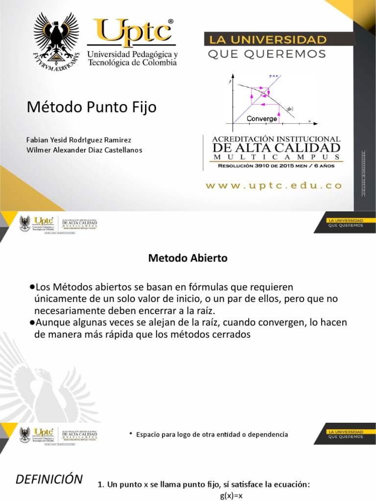 Metodo Punto Fijo | PDF | Ecuaciones | Derivado
