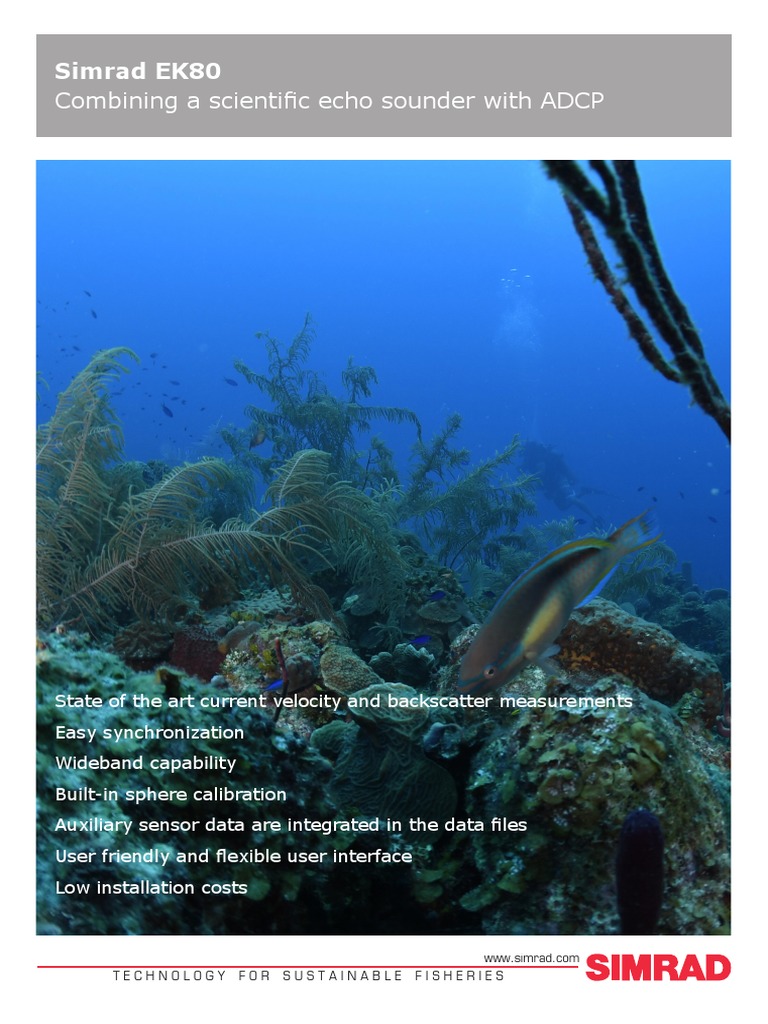 Combining A Scientific Echo Sounder With ADCP: Simrad EK80 | Download ...