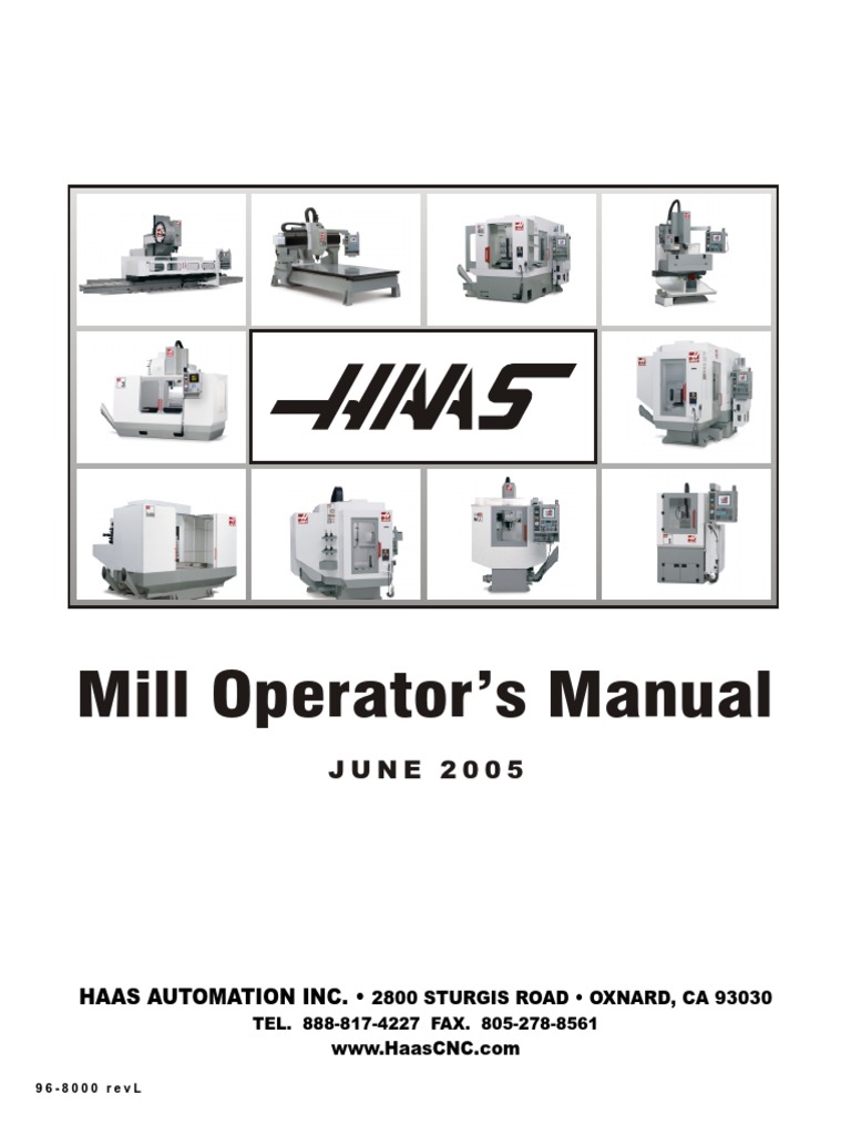 Haas VF-2 Operator Manual | PDF | Implied Warranty | Damages
