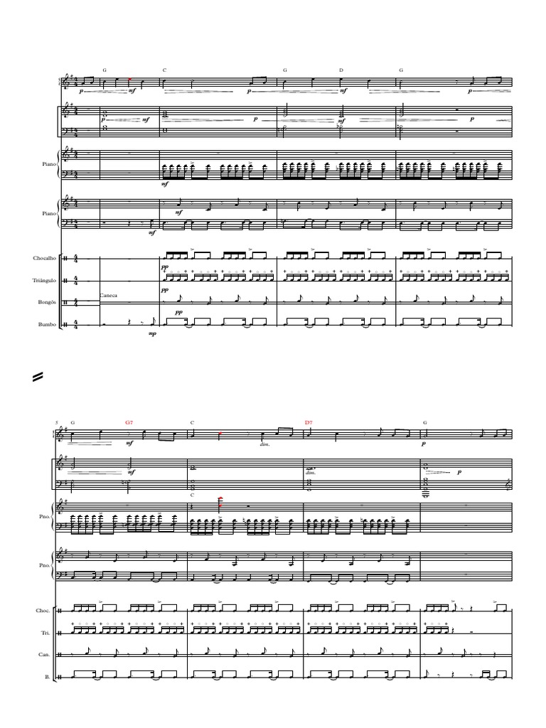 Asa Branca - Partitura Completa | PDF