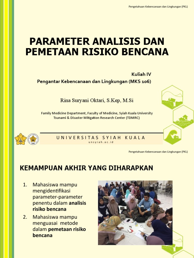 Pemetaan Risiko Bencana | PDF