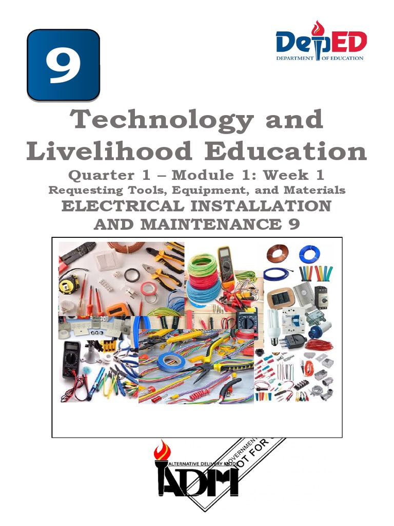 Eim-9 Q1 W1 Mod1 | PDF | Electrical Connector | Wire