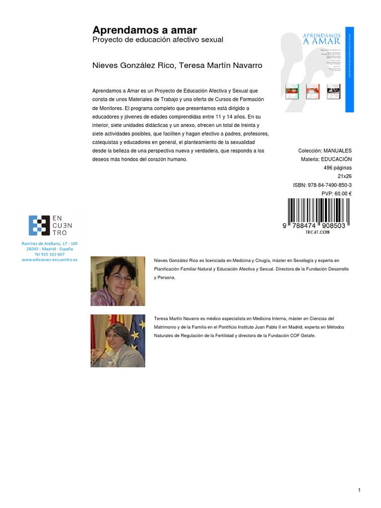 Aprendamos A Amar | PDF