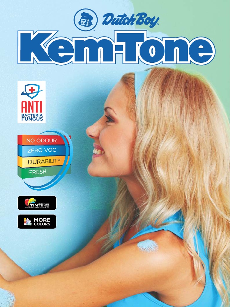 Katalog Cat Kem-Tone Interior dan Eksterior | PDF