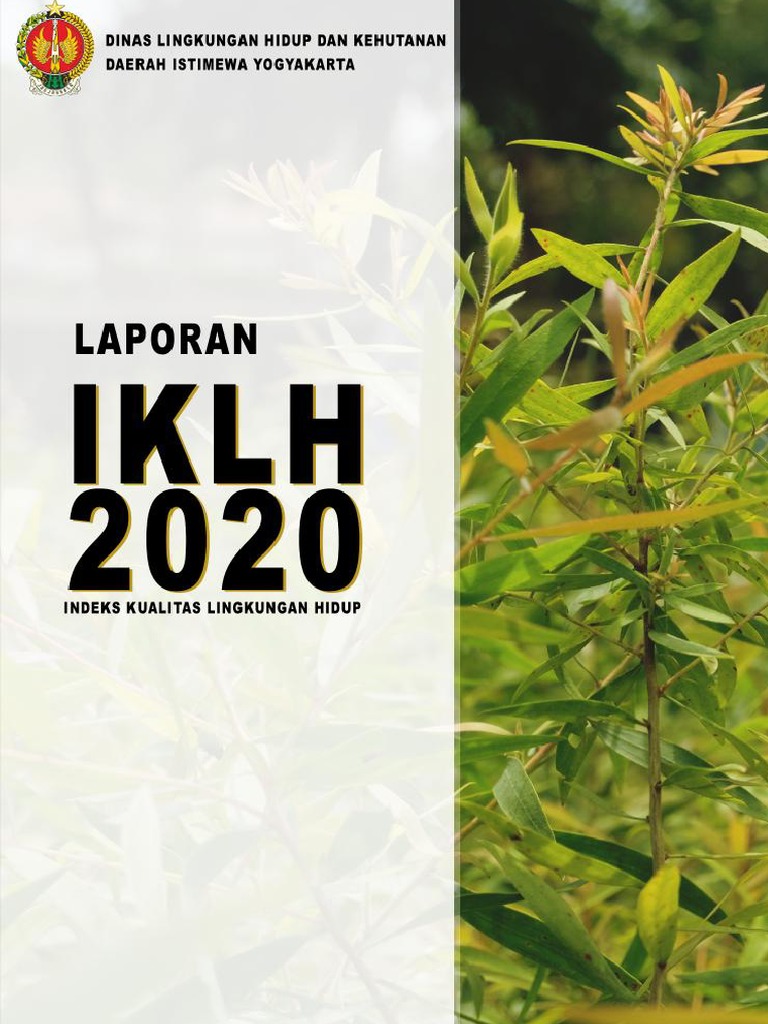 IKLH 2020 DIY: Evaluasi Kualitas Lingkungan | PDF | Sains & Matematika