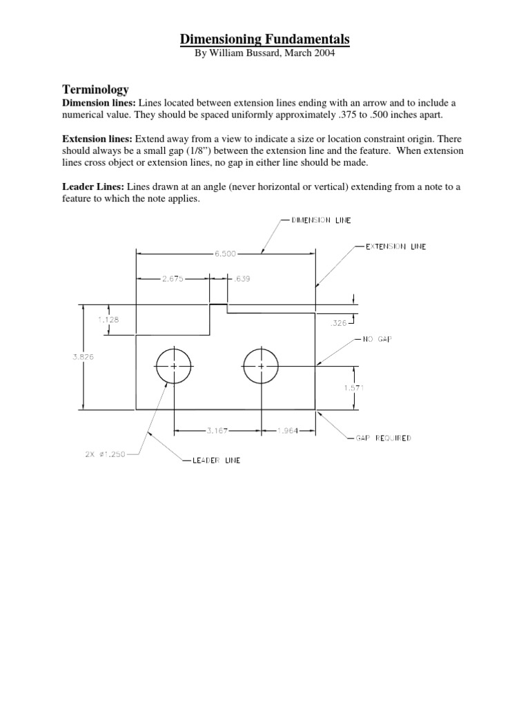 Dimensioning Techniques and Guidelines | PDF | Dimension | Space