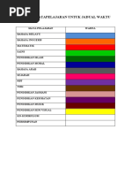 Jadual Semakan Buku Rekod Mengajar 2024-2025 (Kump A) | PDF