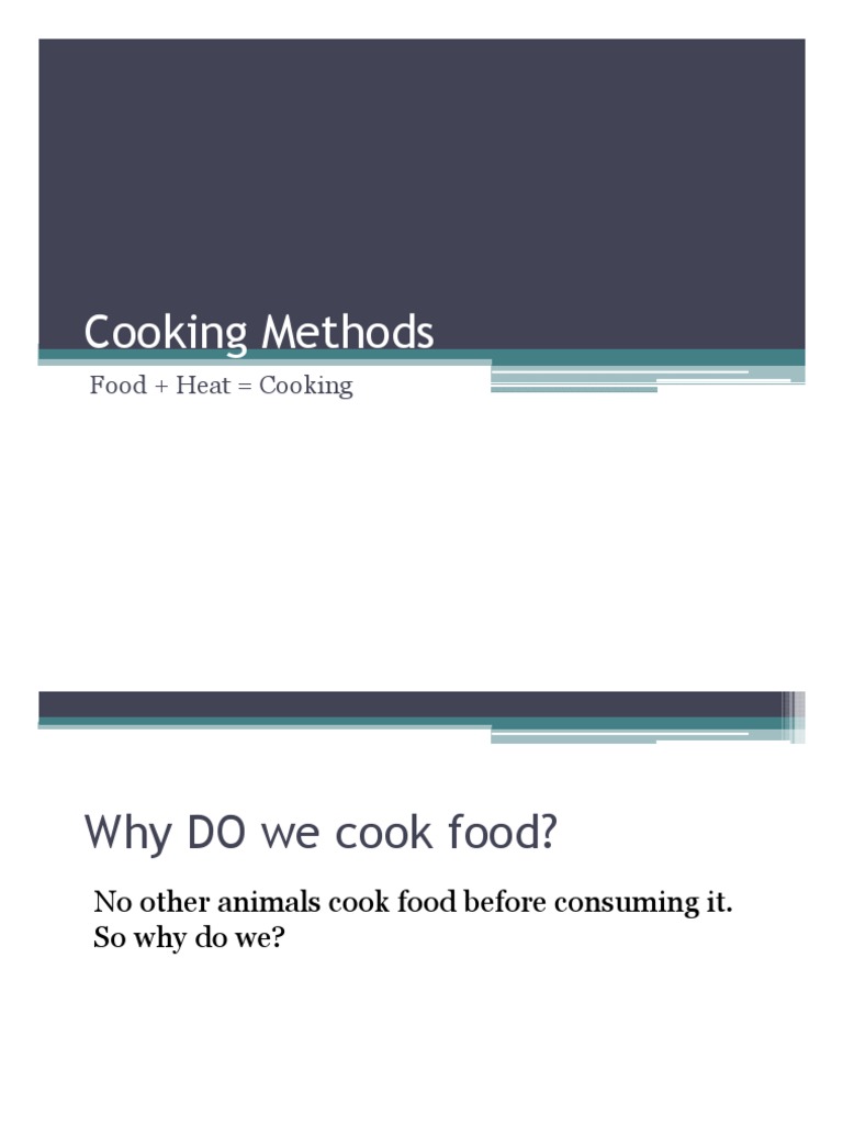 Cooking Methods | PDF | Grilling | Sautéing Cooking Methods | PDF | Grilling | Sautéing