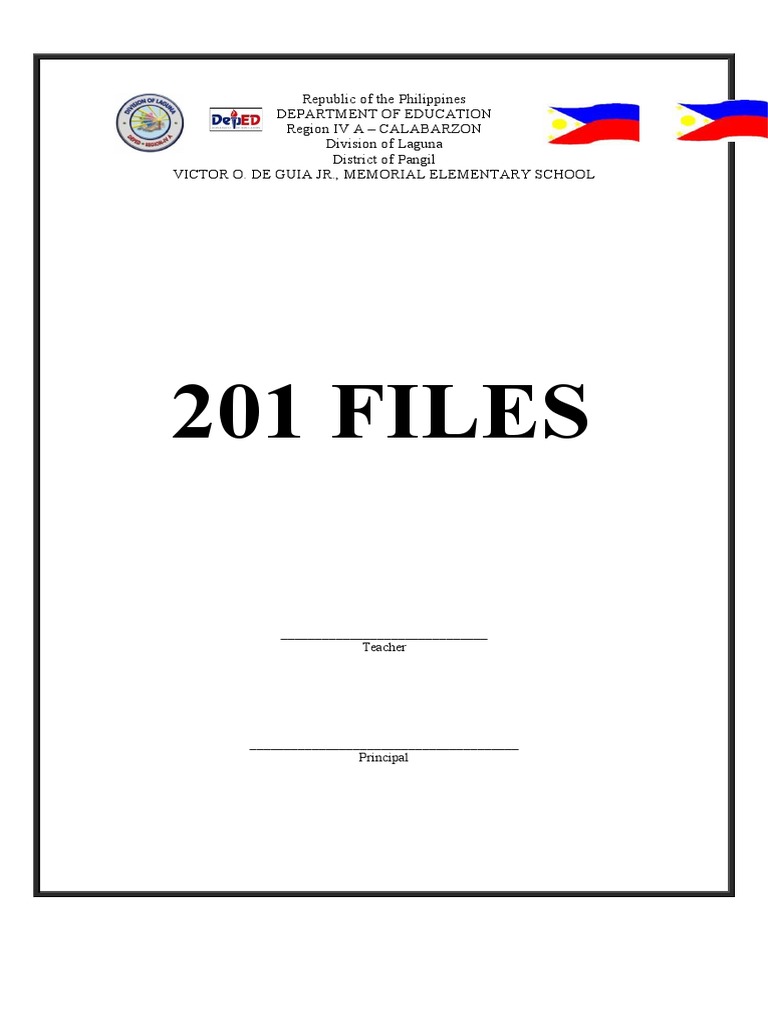 201 Files Cover | PDF