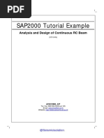 3D RC Building Design with SAP2000 | PDF | Beam (Structure) | Parameter ...
